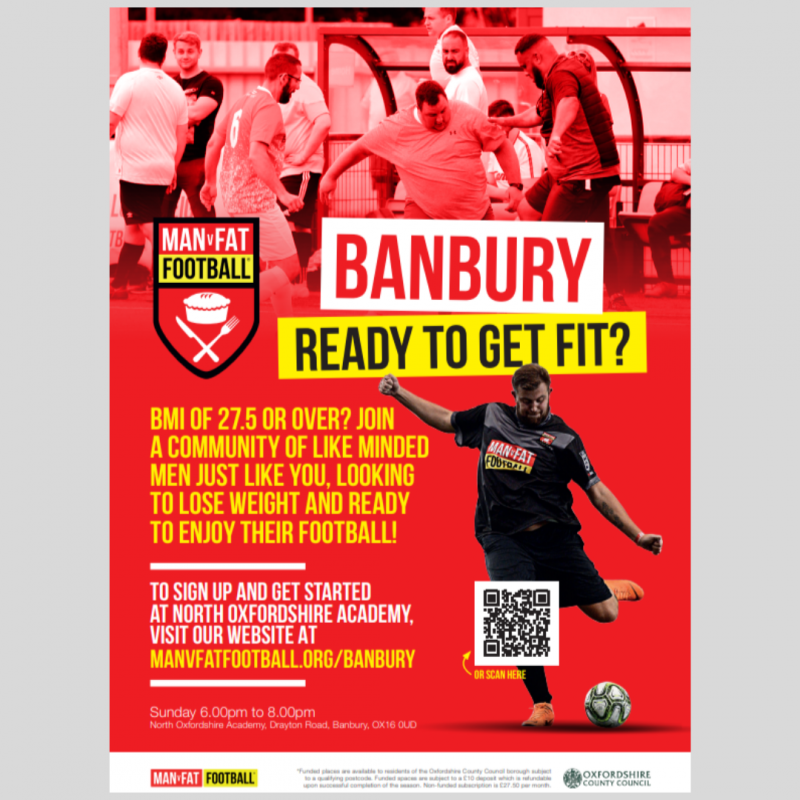 Man Vs Fat football sessions. – The Sunshine Centre